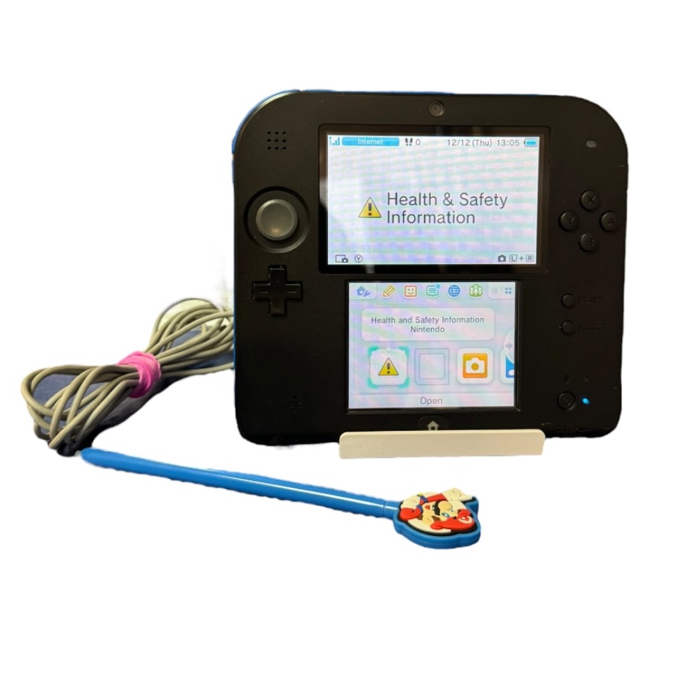 Used Nintendo 2DS Console Blue No Box All In Working Order - Own4Less